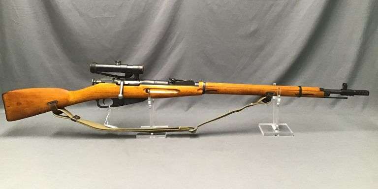 Mosin Nagant 1939 Bolt Action 91/30 Sniper Rifle, 7.62x54R, Matching ...
