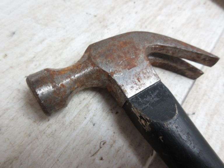 (3) Hammers: Task Force hickory sledge, Kobalt American hickory small ...