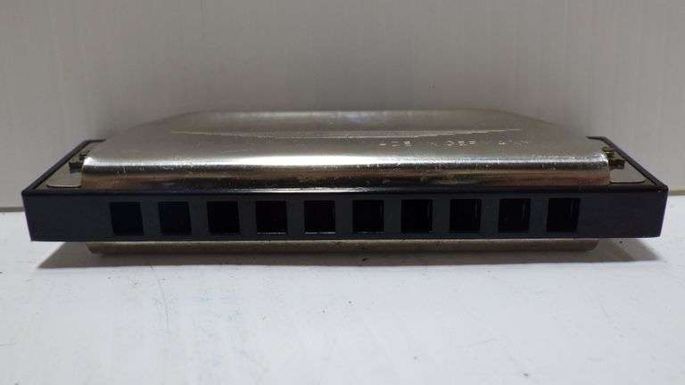 Original Hohner Germany Special 20 musical harmonica in storage case ...