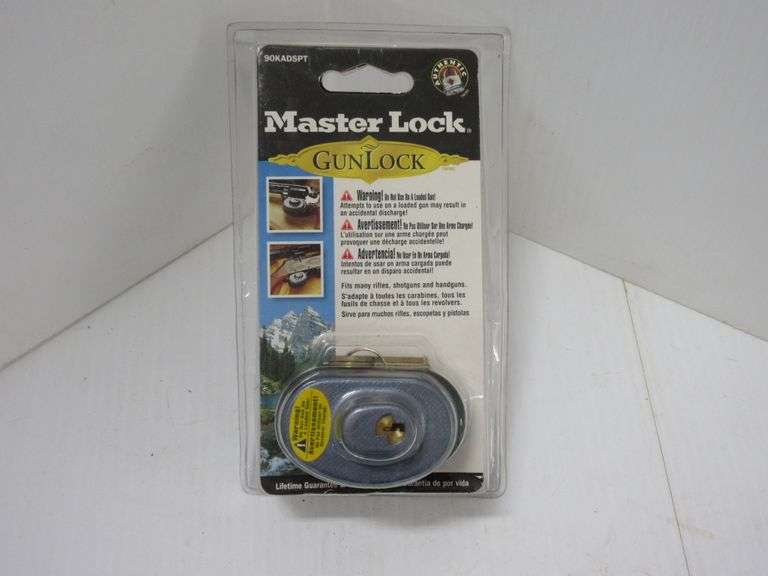 Master Lock gun lock, new - Albrecht Auction Service
