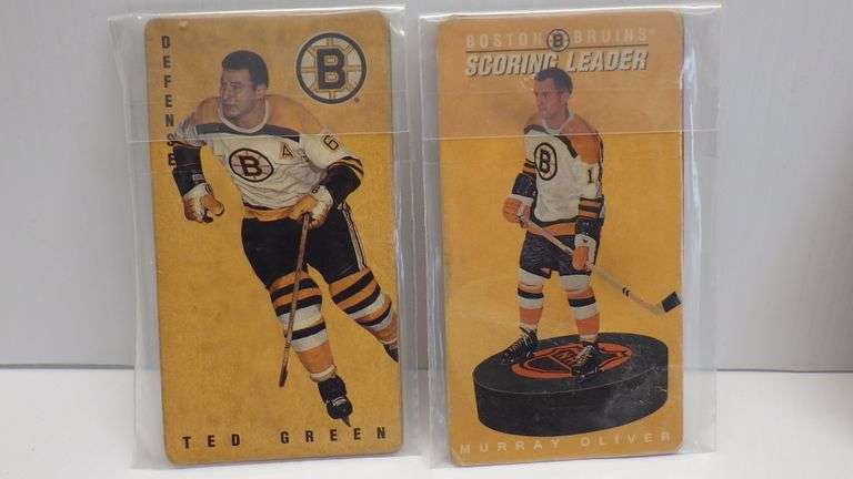 (18) Parkhurst 1964 hockey cards, include: 10- Boston Bruins tallboy ...