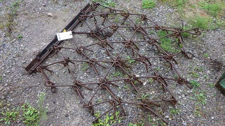 Pull type chain harrow, 45"W, fair - Albrecht Auction Service