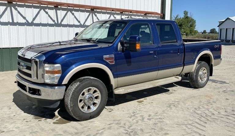 2008 Ford F-350 King Ranch 4x4 Pickup, (174,038 Miles), 4-Door, Short ...