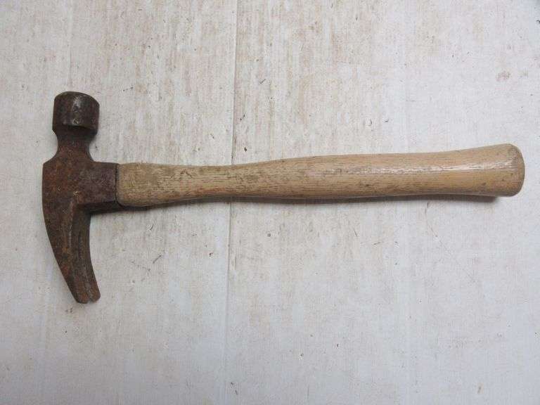 (3) Hammers: Task Force hickory sledge, Kobalt American hickory small ...