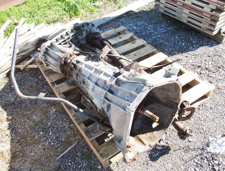 1999 F350 5.4 Trans-Transfer Case, good, drive shaft, pulled from ...