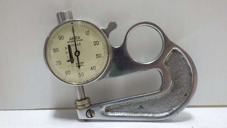 Ames pocket gauge - Albrecht Auction Service