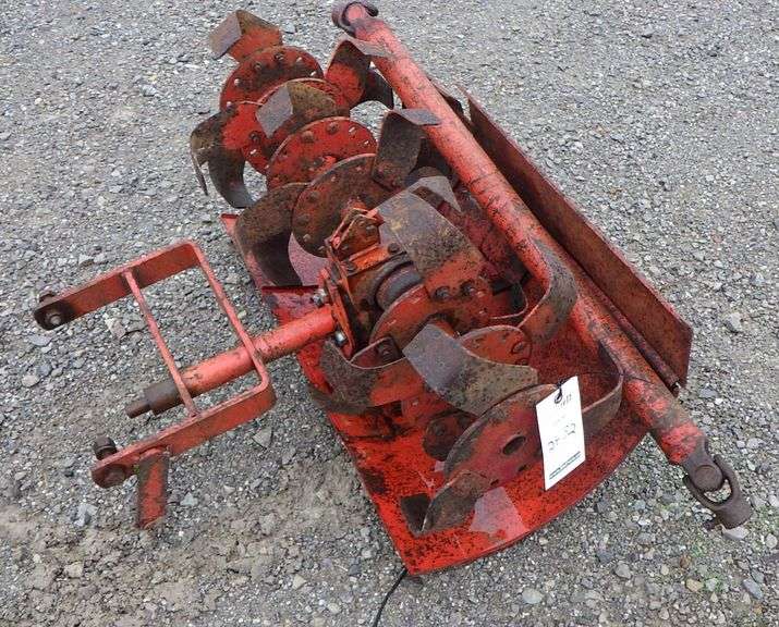 Garden tractor rototiller, believed to fit a Case or Bolens tractor but ...