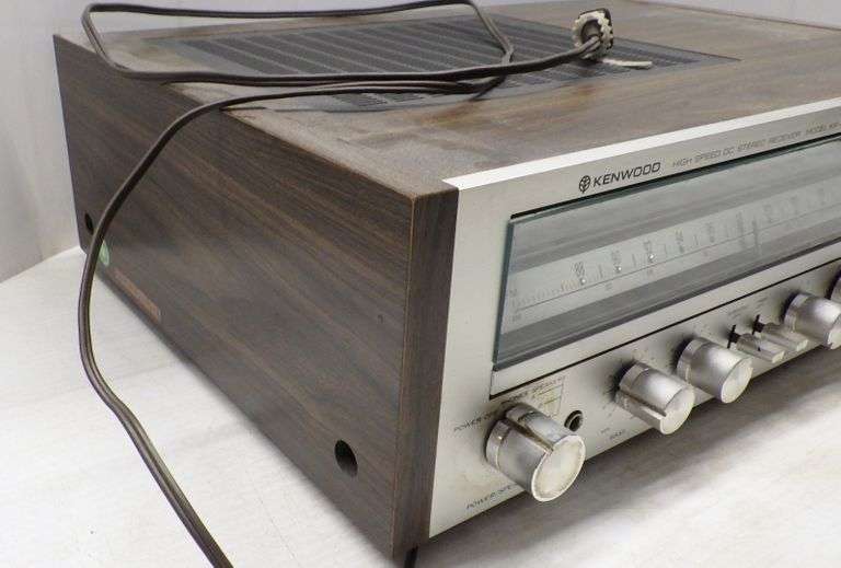 Kenwood model KR-6050 high speed stereo receiver, 20 3/8"W x 15"D x 6"H ...