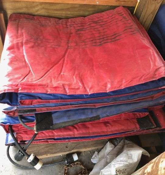 8-Total Concrete Curing Blankets, 2’8” x 12’7”Each, 208v, Each Blanket ...