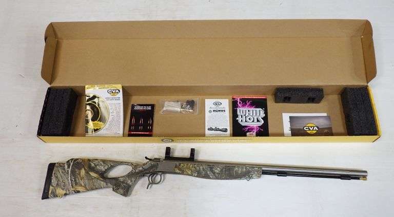 CVA Optima LR long range muzzleloader, NIB - Albrecht Auction Service