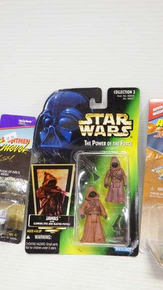 (2) Star Wars: The Power of the Force jawas from 1996; Hot Wheels ...