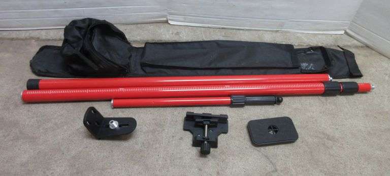 Firecore 13' telescoping pole with 1/4" x 20" laser mount, adjustable ...