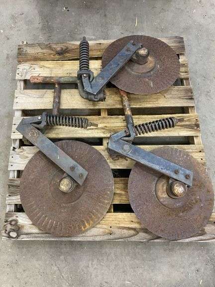 This item Selling ABSOLUTE! ~~~ (3)-Case IH 720 Plow Coulters with New ...