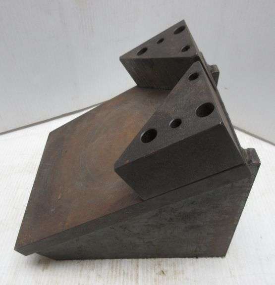 60° Machinist angle plate fixture with removable V block - Albrecht ...