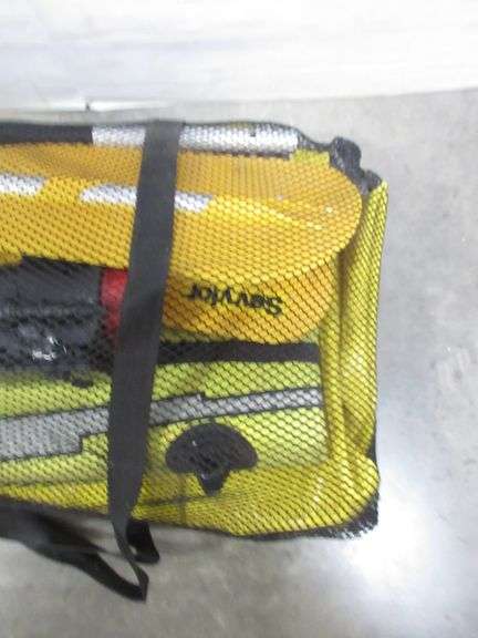 Sevylor ST5656 yellow inflatable heavy duty kayak with paddle, and a ...