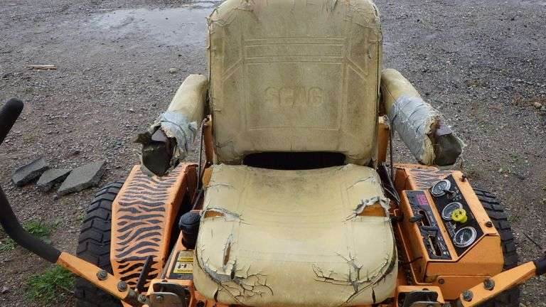 Scag Turf Tiger STT61 with liquid cooled Kawasaki engine, has to be ...