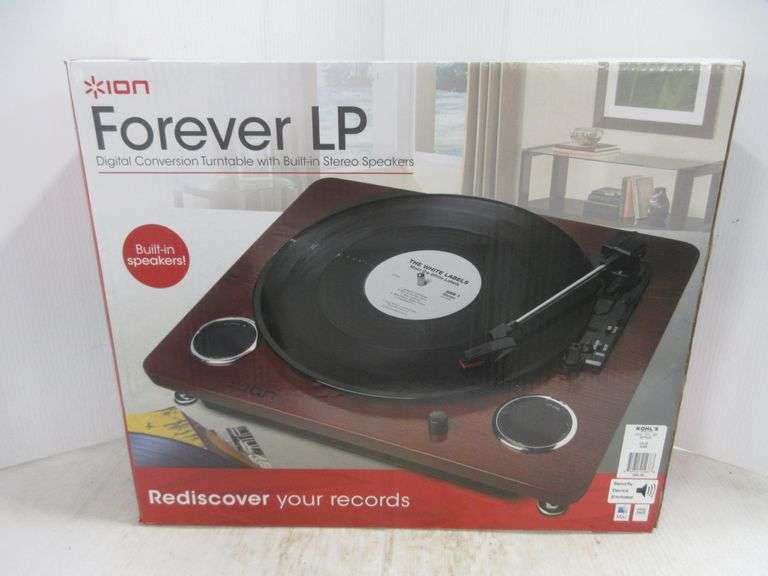 Ion Forever LP Digital Conversion Turntable, turntable with built-in ...