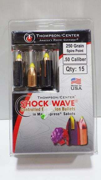 (69) .50 cal. bullets, NIP - Albrecht Auction Service