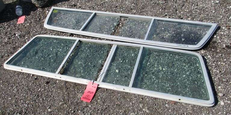 (2) Sliding rear windows, includes: 1- Ford, and 1- Chevy - Albrecht ...