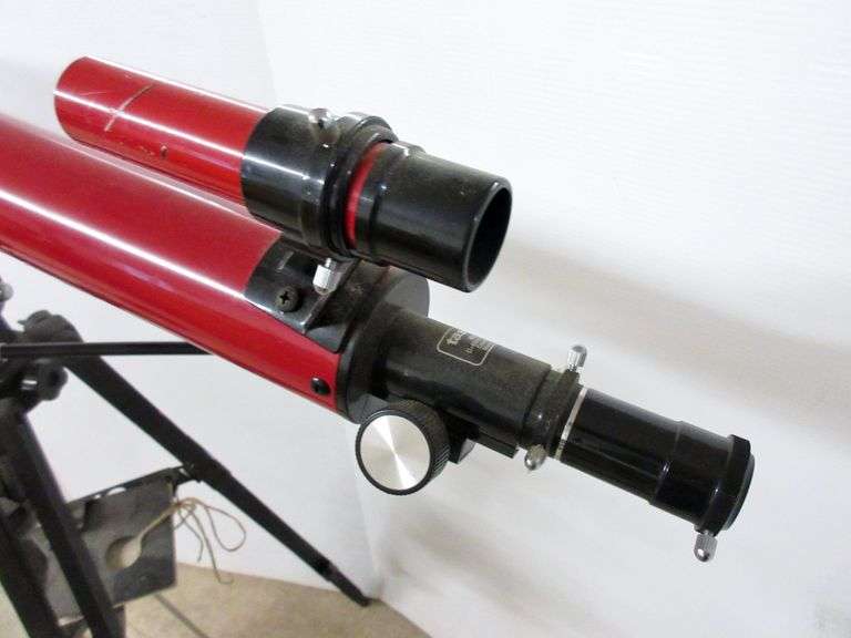 Tasco 851TR telescope, 36"L, works great - Albrecht Auction Service