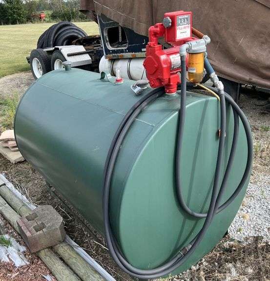 This item Selling ABSOLUTE! ~~~ 550-Gallon Fuel Tank with Fill Rite ...