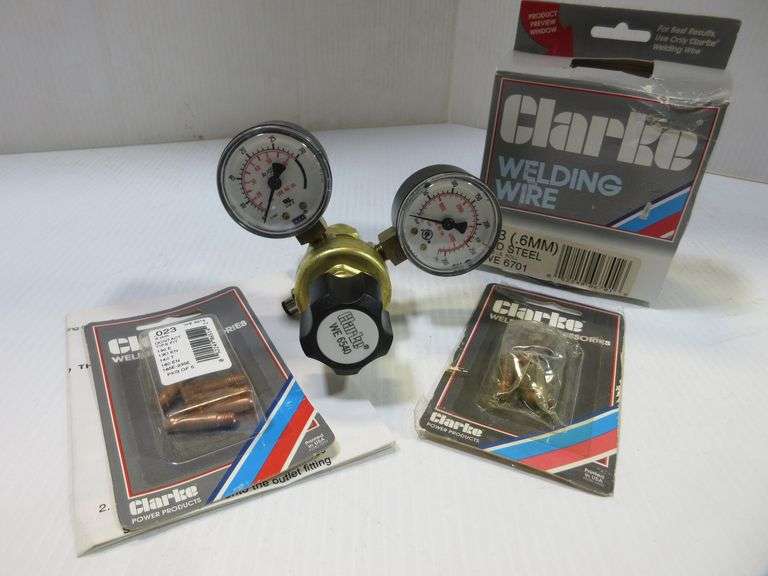 Clark Products gas to gas conversion kit, includes: WE-6540 regulator ...
