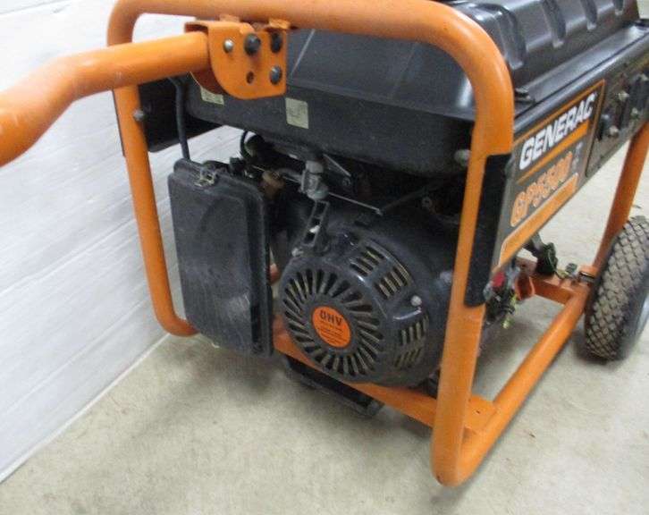 Generac GP5500 generator, low hours, runs great, puts out power like it ...
