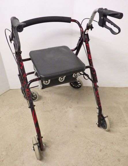Merits walker, 21"W x 18"D x 35"H, good - Albrecht Auction Service