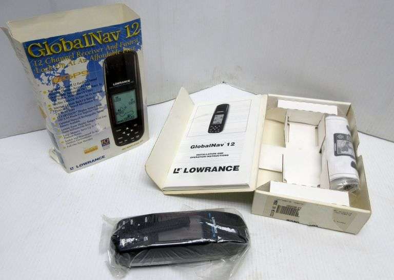 Globanan 12-channel receiver, lowrance globalnav 12, work with ...