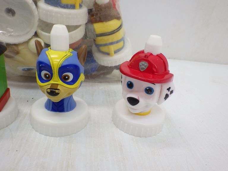 (24) Good 2 Grow bottle toppers, includes: Disney, Marvel, and ...