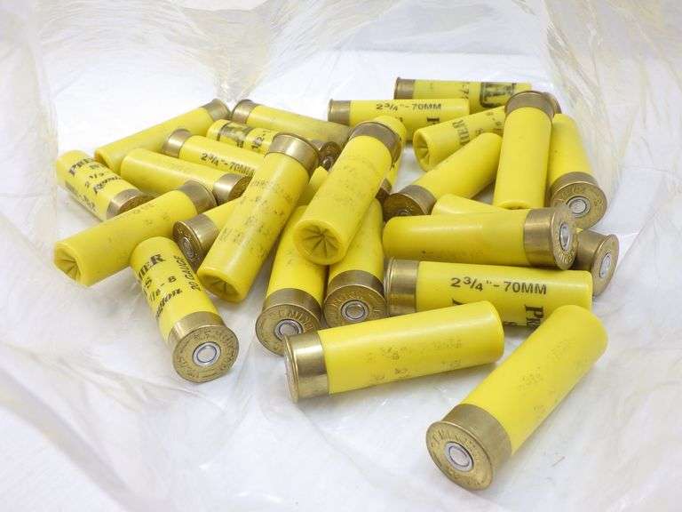 (25) 20-gauge shotgun shells, no. 7 1/2 to no. 8 shot - Albrecht ...