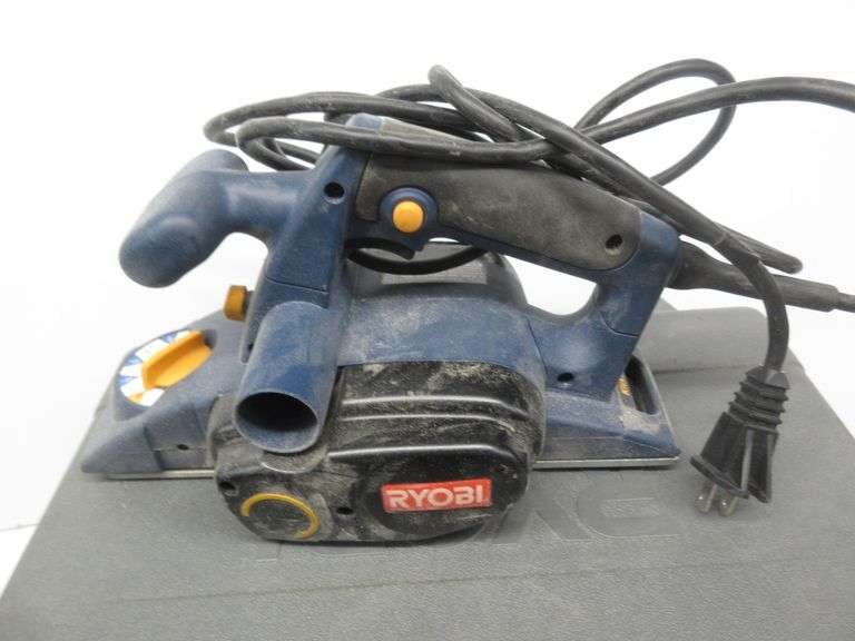 Ryobi electric hand planer, works, sharp blades - Albrecht Auction Service