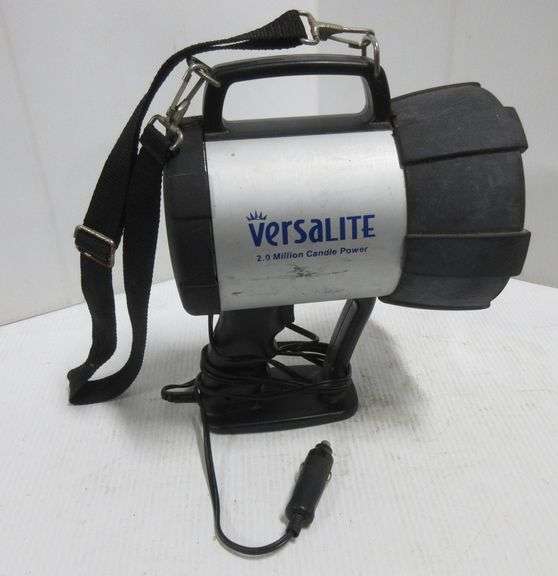 Versalite 2 million candlepower spotlight, includes cigarette adaptor ...