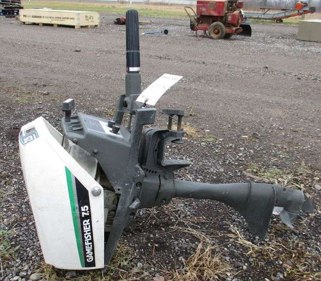 Sears Ted Williams, 7.5 HP outboard, runs and operates well, very good ...