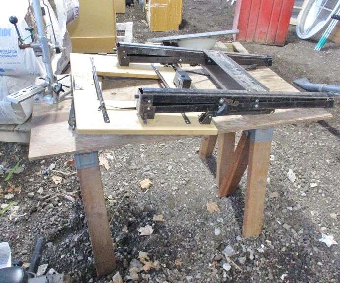 Router table; Craftsman Portable drill press with homemade table; Hirsh ...