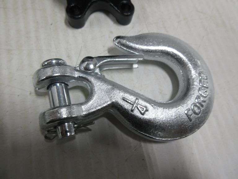 Winch components, includes: Cable, fairleads, chain hooks, and more ...