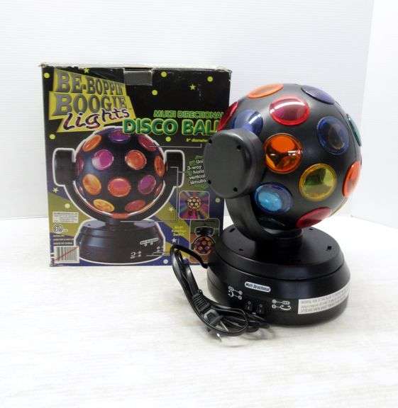 Be-Boppin' Boogie Lights, multiple directional disco ball, never used ...
