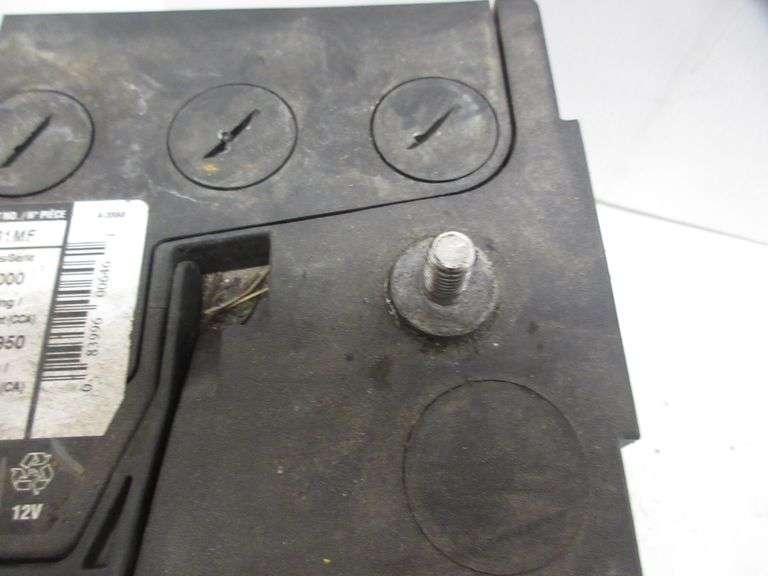GP31 950 CCA Top post battery. 12.65V, tested, good, used - Albrecht ...