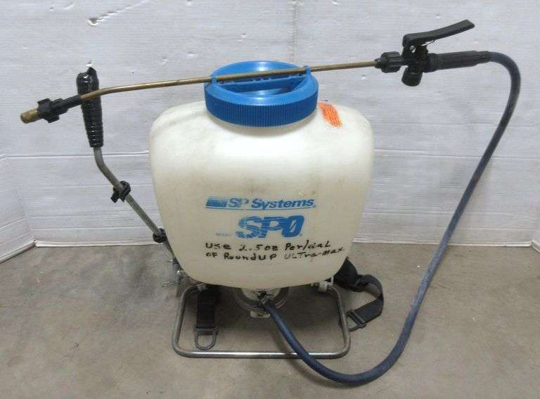 SP Systems 4-Gallon backpack sprayer, model SP0, 15 liter, can be used ...