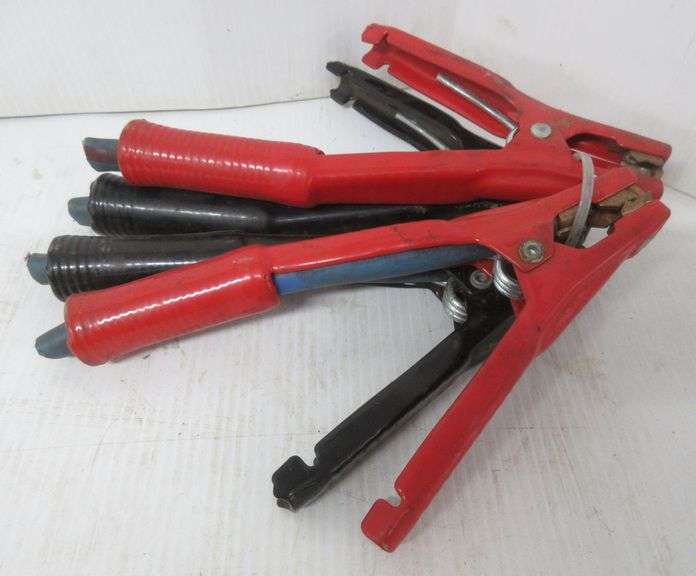 Heavy duty commercial grade jumper cable clamps, for use or repurpose ...
