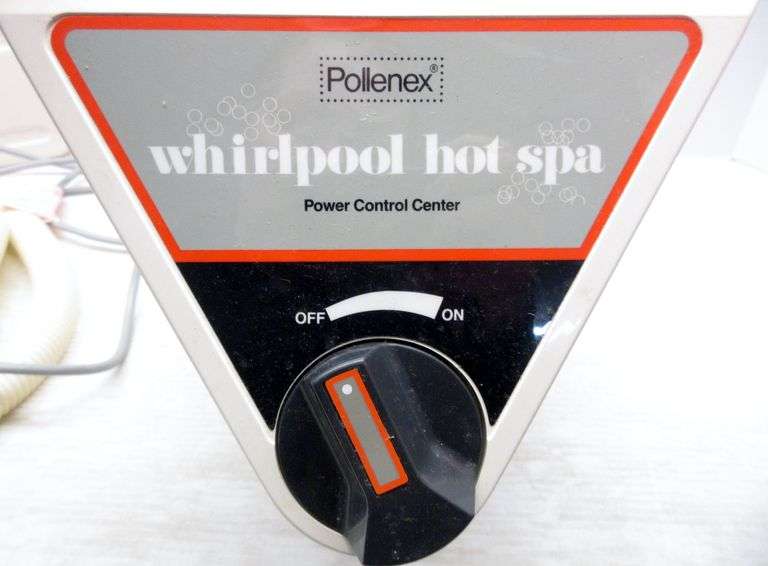 Pollenex whirlpool hot spa, in good condition - Albrecht Auction Service