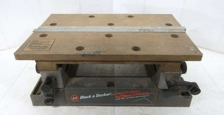 Black & Decker benchtop workmate, model 79-020, type 1, overall- 16"W x ...