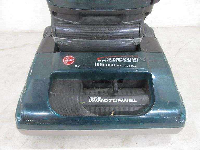 Old Hoover vacuum with wind tunnel technology, works - Albrecht Auction ...