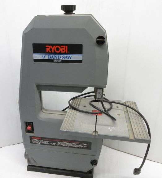 9" Ryobi band saw, works great - Albrecht Auction Service