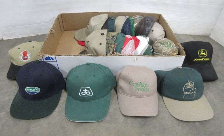 (22) Agriculture related farm snapback hats - Albrecht Auction Service