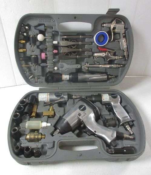 Coleman Powermate air tool kit, model no. 24-2155SP, includes: 1/2" Air ...