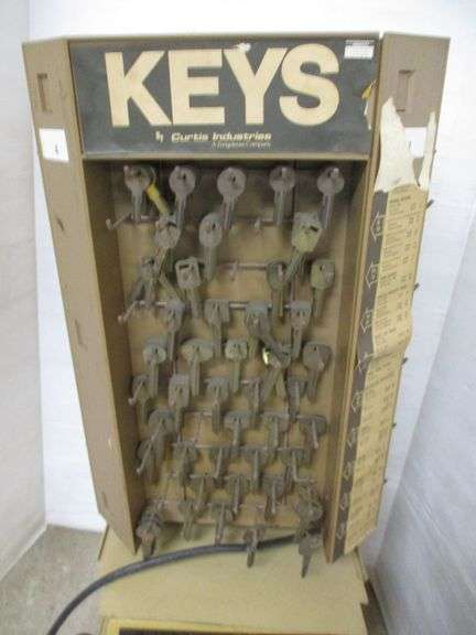 Complete Curtis Key machine with display, works, good - Albrecht ...