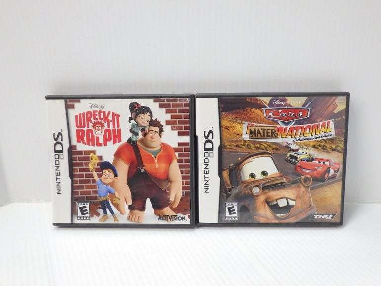 (8) Nintendo DS games, include: Wall-E, Cars, Cars: Mater-National ...