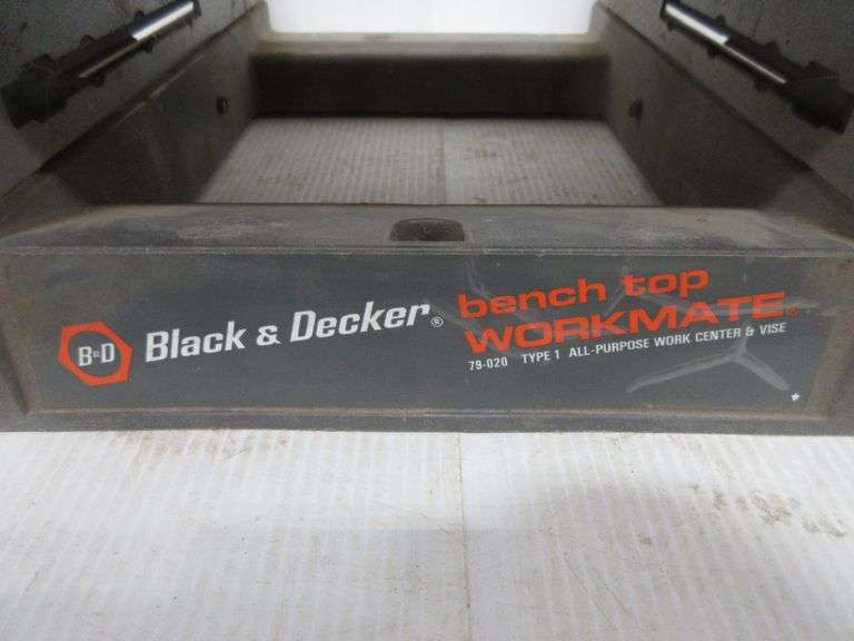 Black & Decker benchtop workmate, model 79-020, type 1, overall- 16"W x ...