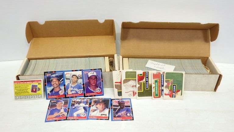 (2) Sets Of 1988 Donruss Baseball Cards - Albrecht Auction Service